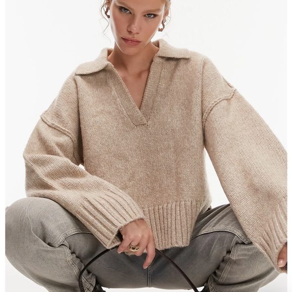 Topshop | Sweaters | Nwt Topshop Crop Sweater Size Xs | Poshmark